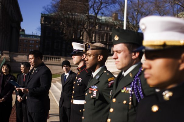 Marine Corps Commissioning Ceremony at Columbia University - Mark Xue ...